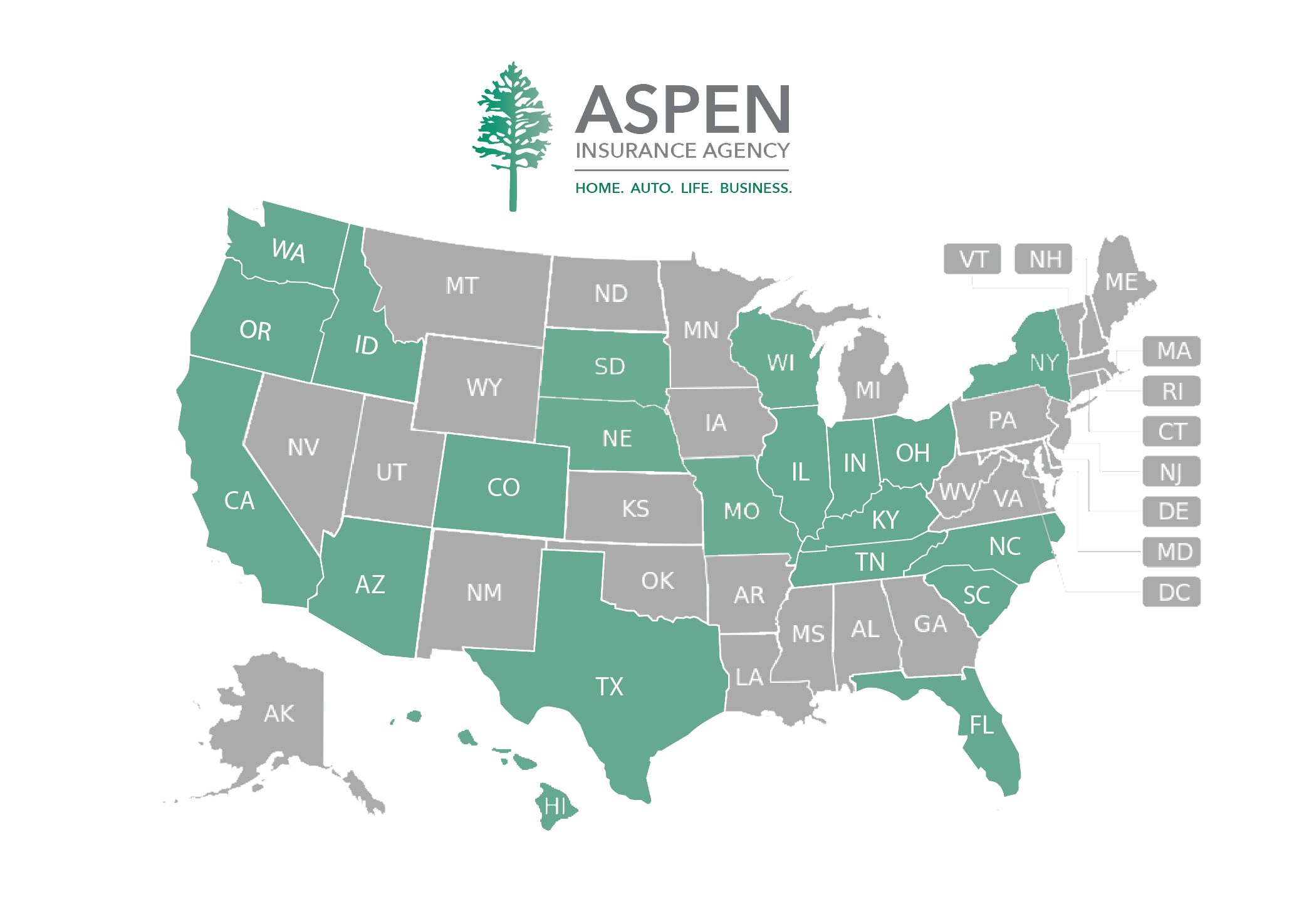 Our Partners | Aspen Insurance Agency